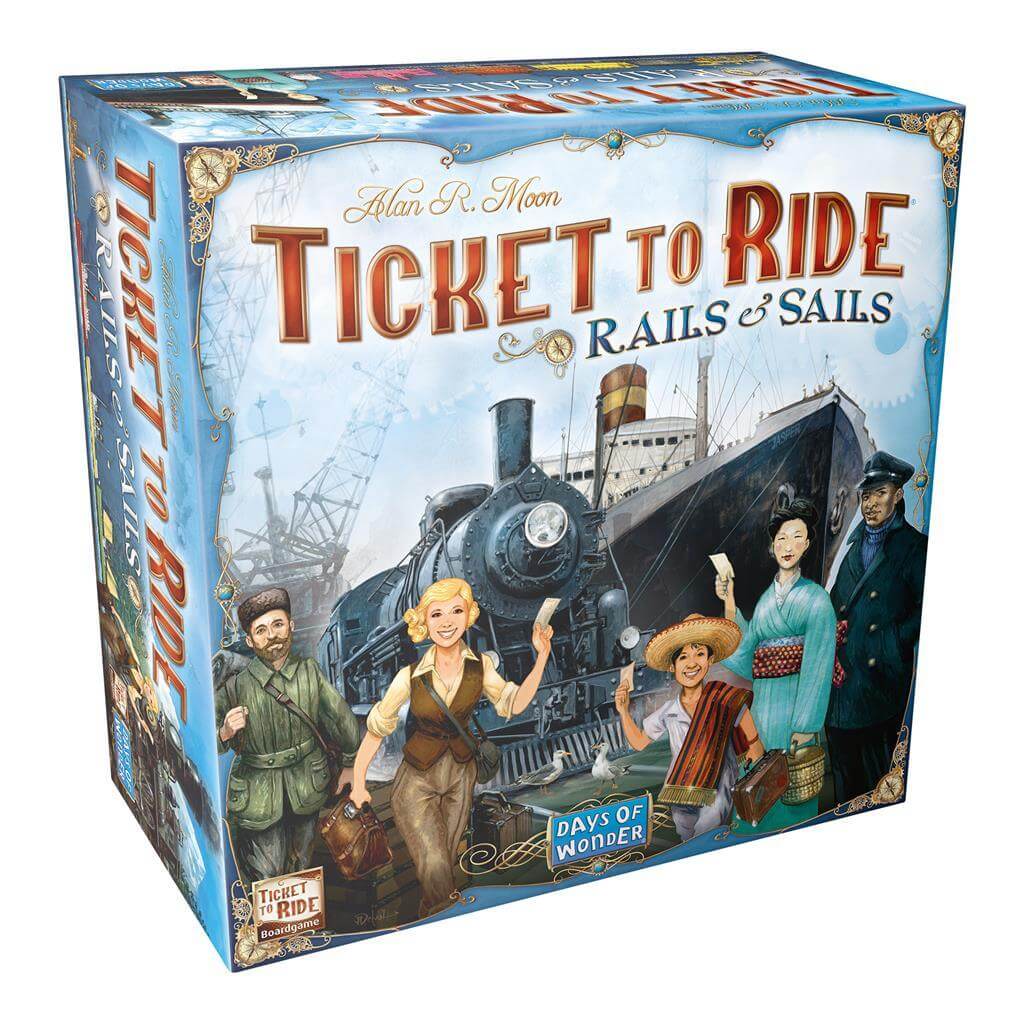 Ticket to Ride: Rails and Sails - Juego de Mesa — La Mazmorra